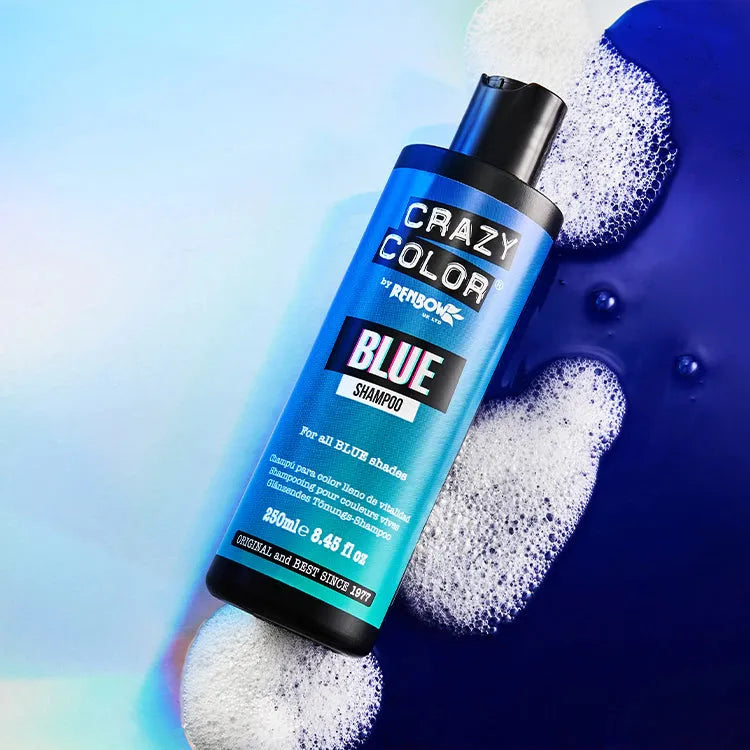 Crazy Color Coloured Shampoo | BLUE – Glamore