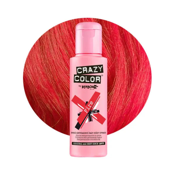 Crazy Color | Fire 100ml | Glamore - New Zealand