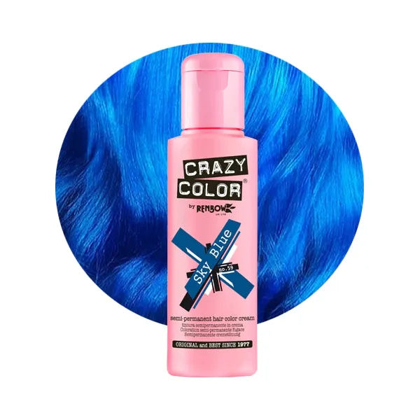 Crazy Color | Sky Blue 100ml | Glamore - New Zealand